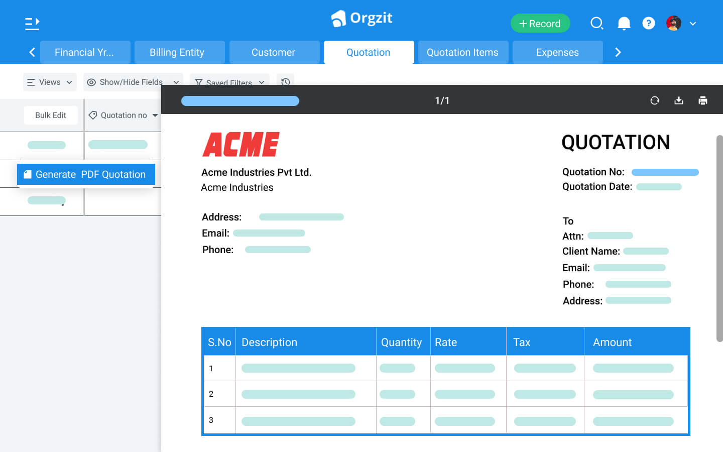 Sales Productivity CRM for B2B Companies